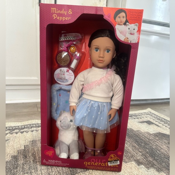 Our Generation | Toys | New Our Generation Doll Pet Set Mindy Pepper 8 ...